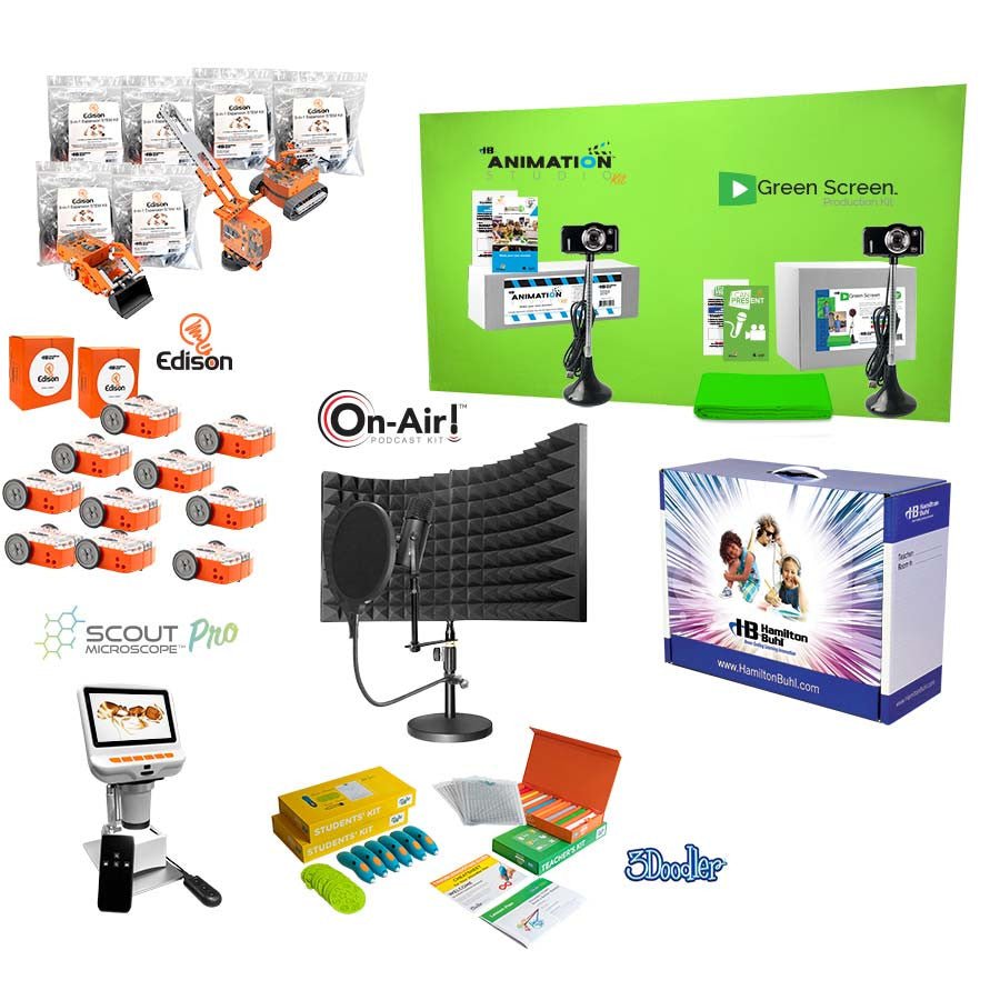 HamiltonBuhl Intermediate Level Deluxe STEAM/STEM Kit (HML-STEAM-4i ...