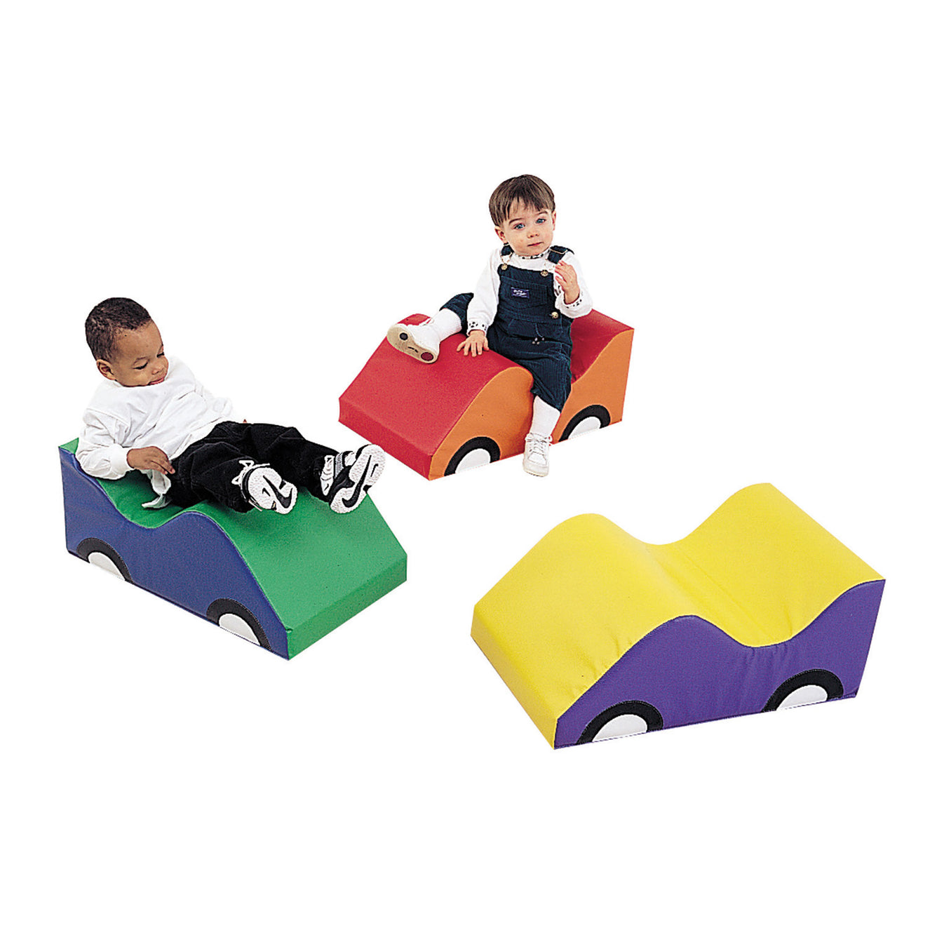 Children's Factory Wide Infant Toddler Soft Cars - Set of 3 (CF332-487 ...