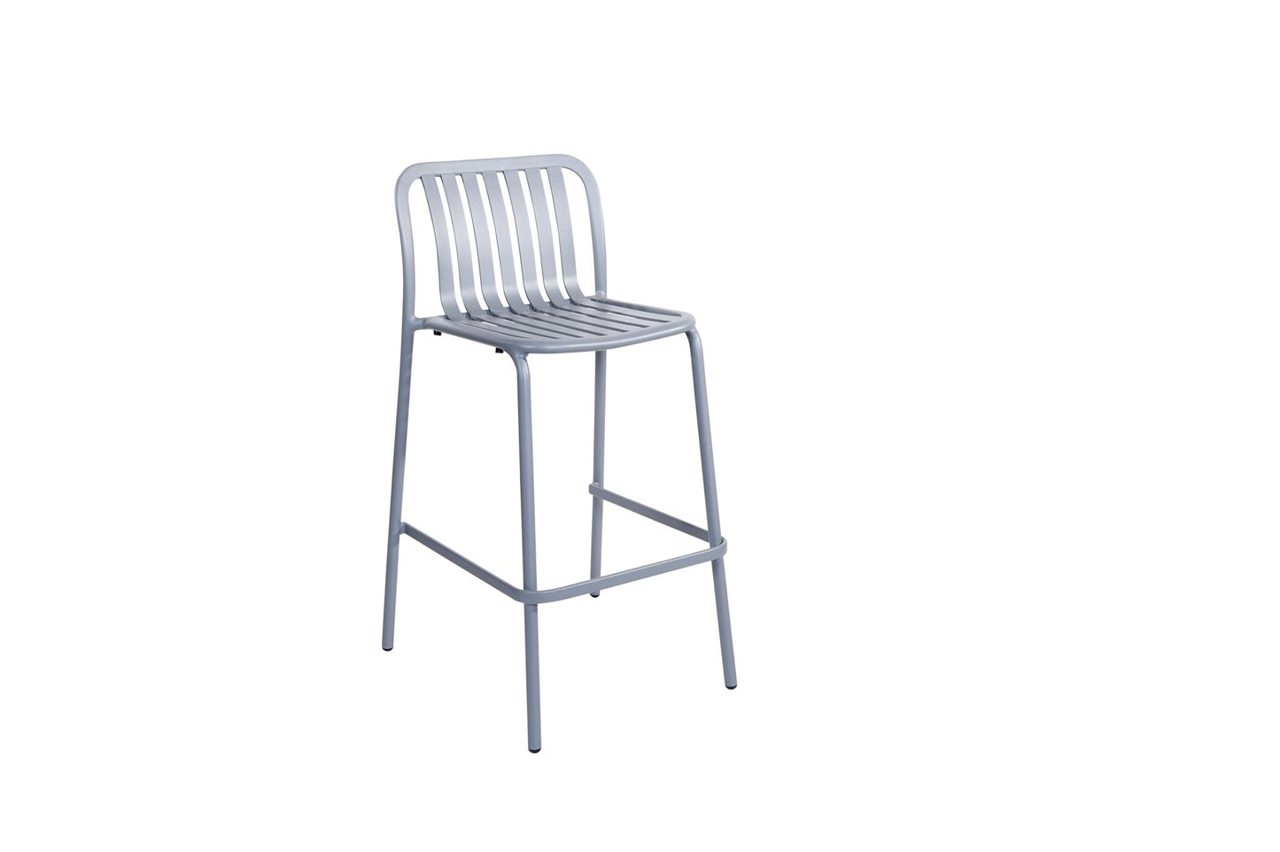 BFM Seating Key West - Vertical Slat Stacking Barstool - Powder Coated ...