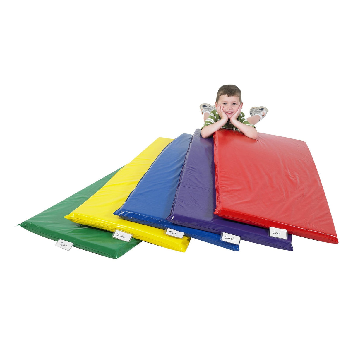 Children's Factory 2" Rainbow Rest Mats - Set of 5 (CF350-034 ...