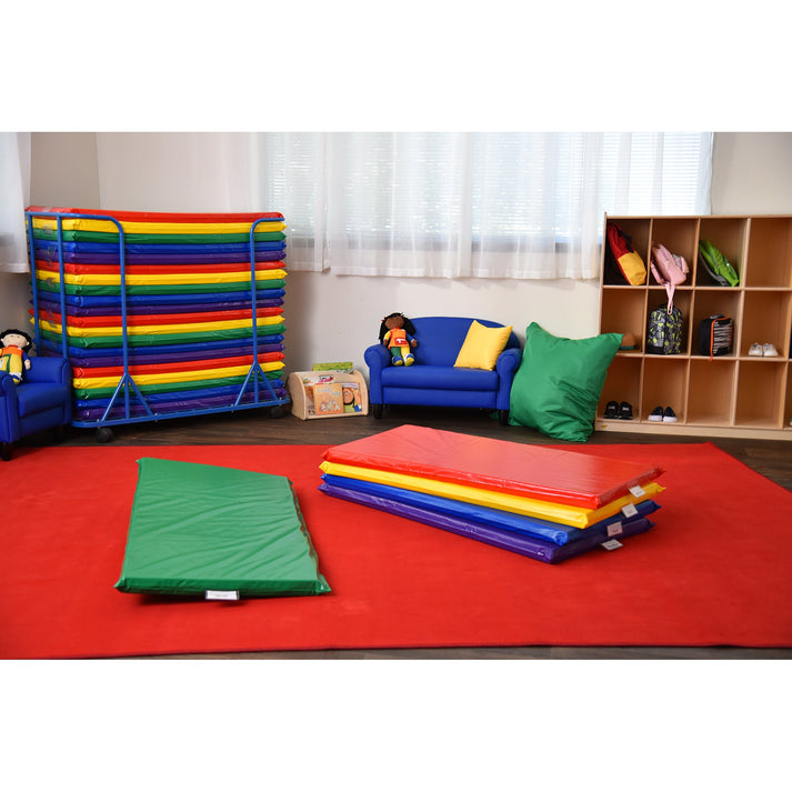 Children's Factory 2" Rainbow Rest Mats - Set of 5 (CF350-034 ...