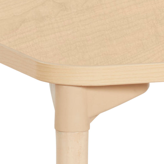 FDP 30" Round All-Purpose Activity Table with 22" Wood Legs (FDP-14289 ...