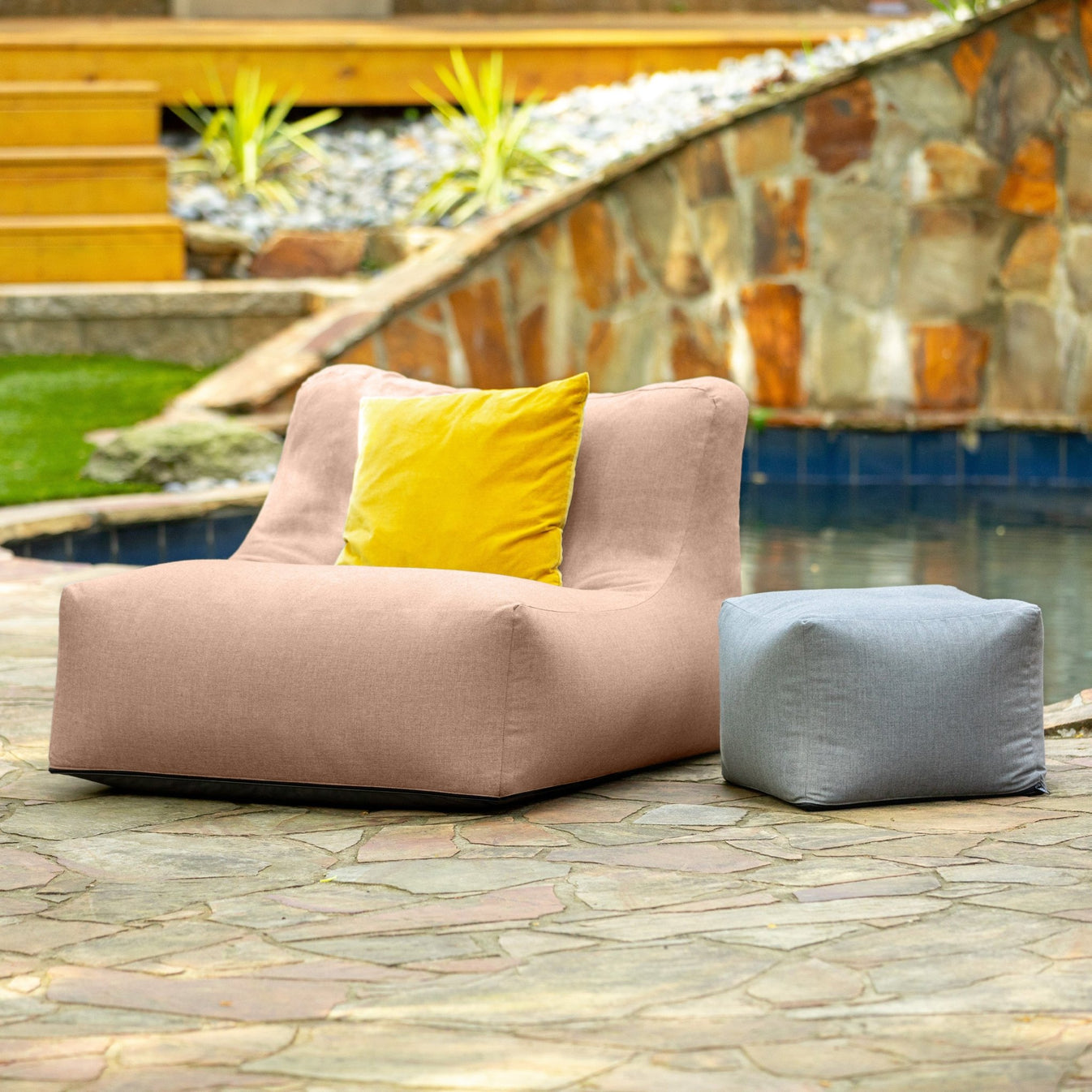 JAX-17639, Coza Outdoor Chair - Large Bean Bag Lounge Chair for ...