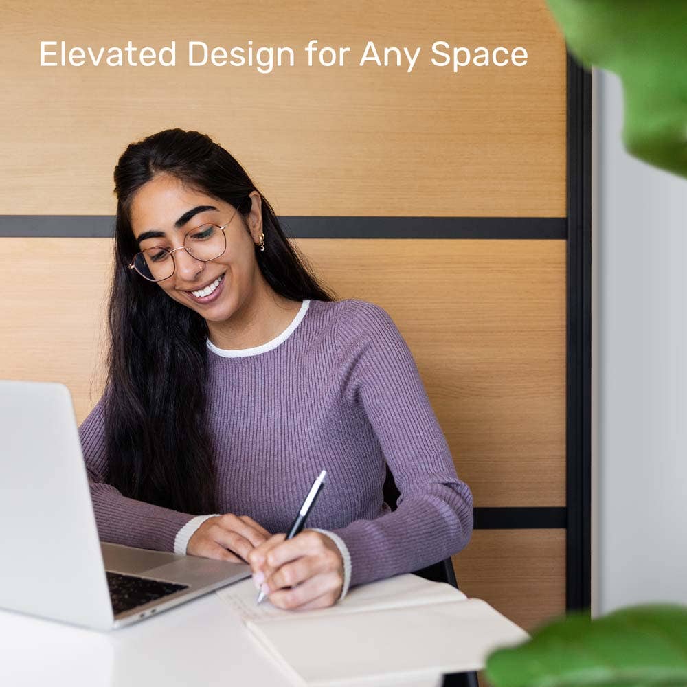 Luxor Modular Wall 70"W x 70"H - Beech Laminated with Black Frame (PPW ...