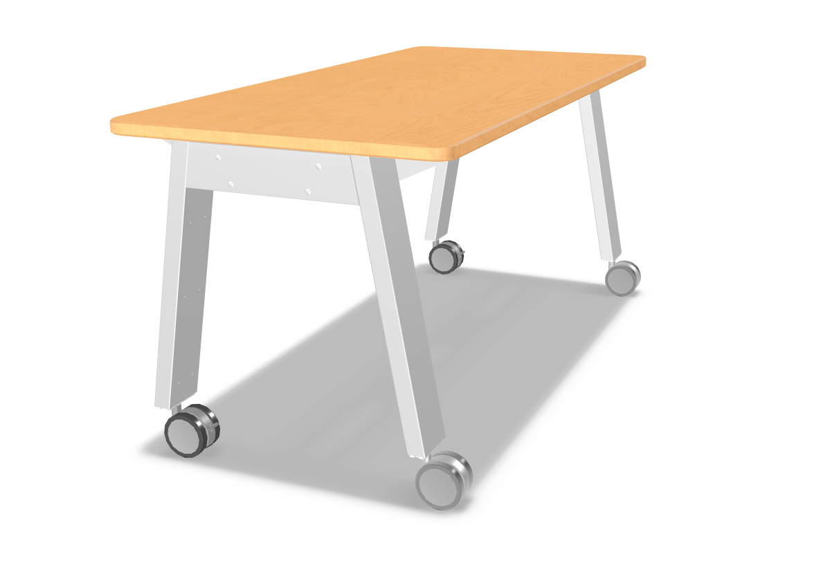 MooreCo Makerspace Standing Table | STEAM Workbench 42"H – SchoolOutlet