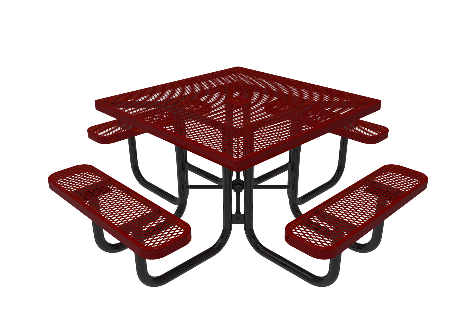 MyTCoat 46" Square School Picnic Table | Outdoor Seating for Schools ...