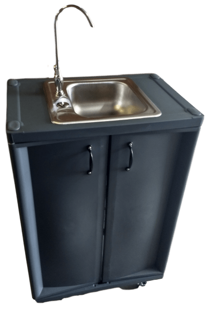 Foot Pump Portable Sink - Plastic Cabinet - COLD WATER ONLY (PSF-101 ...
