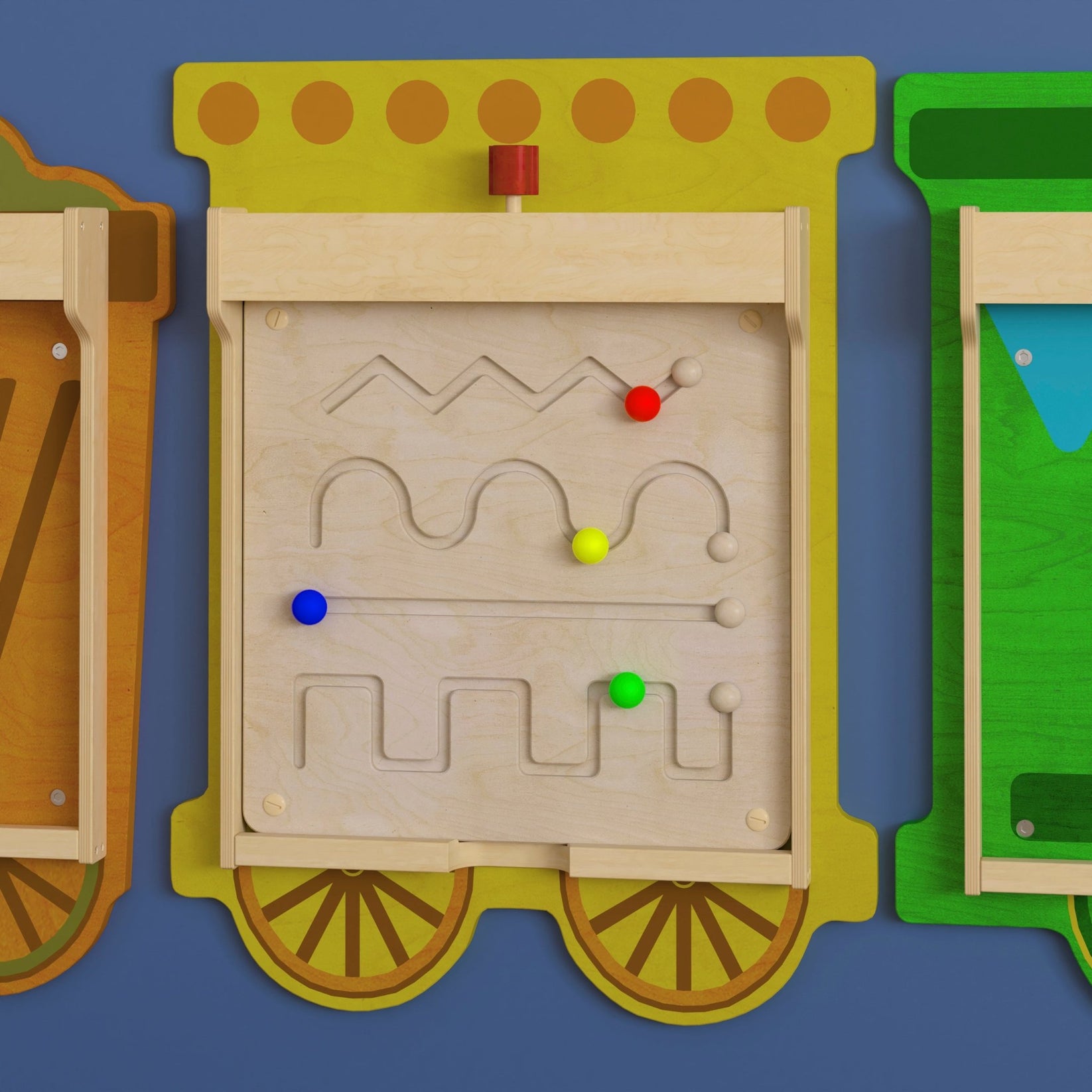 Bright Beginnings Commercial Grade STEAM Wall Activity Board with ...