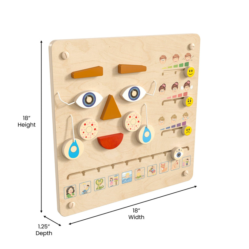 Bright Beginnings Commercial Grade STEAM Wall Activity Board with ...