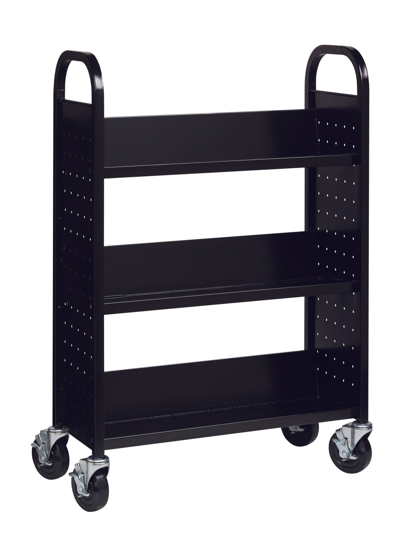 Hirsh Single-sided Mobile Book Cart for Schools – SchoolOutlet