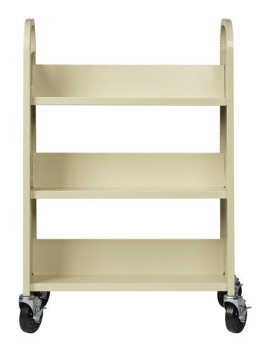 Hirsh Single-sided Mobile Book Cart for Schools – SchoolOutlet