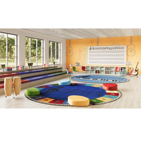 Note Worthy (Elementary) Kid Essentials Multi Rug – SchoolOutlet