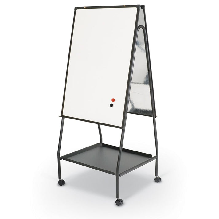 Mooreco Wheasel Presentation Easel w/ Porcelain-on-Steel Markerboard ...
