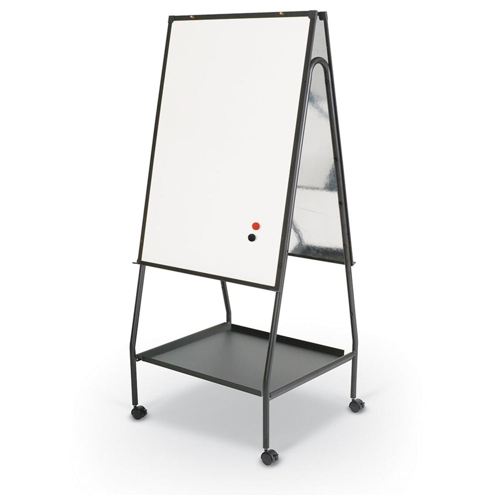Mooreco Wheasel Presentation Easel w/ Porcelain-on-Steel Markerboard ...