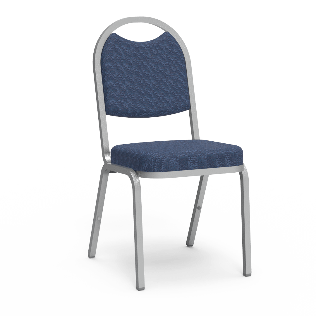 Virco 8915 Padded Stack Chair | Upholstered Rounded Back – SchoolOutlet