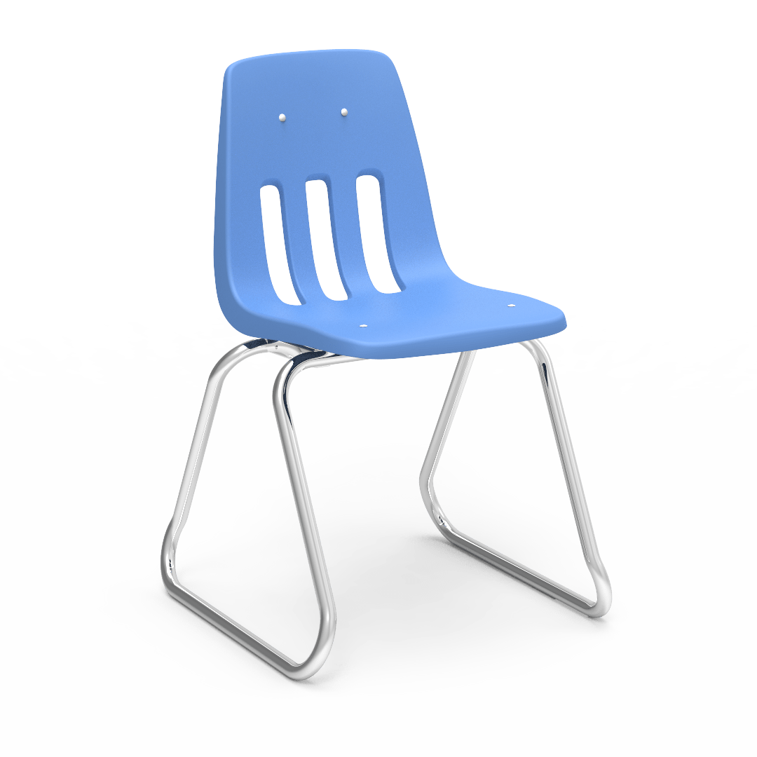Virco 9000 Series Classroom Chair - Sled-Based School Chair – SchoolOutlet