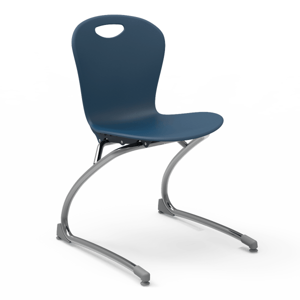 Virco Zuma Cantilever Classroom Chair | 18" Ergonomic School Chair ...