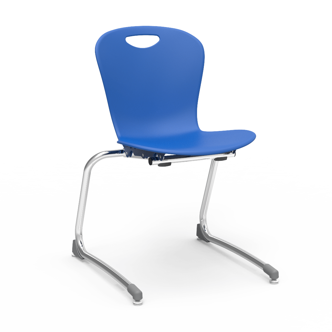 Virco Zuma Cantilever Classroom Chair | 18" School Chairs – SchoolOutlet