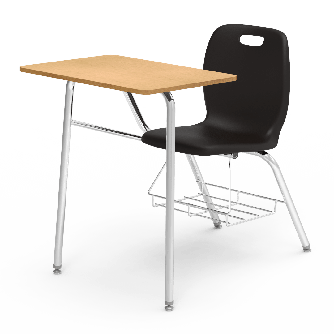 Virco N2 Series Combo School Desk - Laminate Top – SchoolOutlet