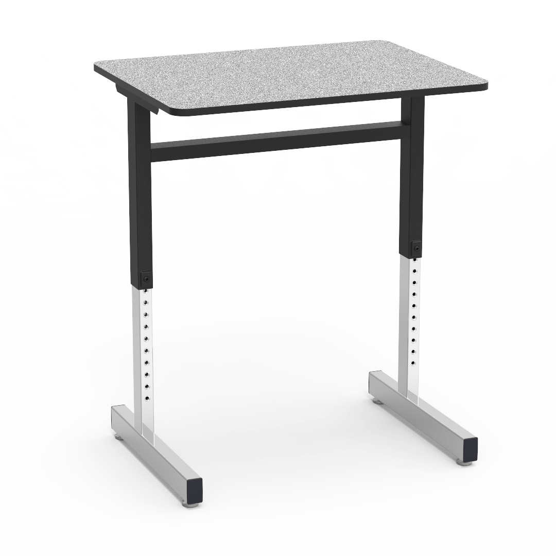 Virco 8771 - 8771 Series Student Desk with Adjustable Height Cantilever ...