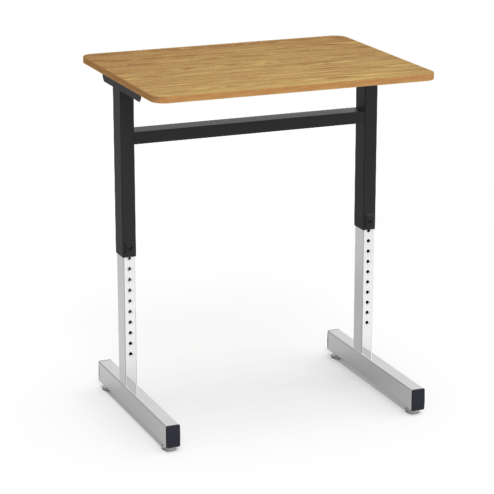 Virco 8771 - 8771 Series Student Desk with Adjustable Height Cantilever ...