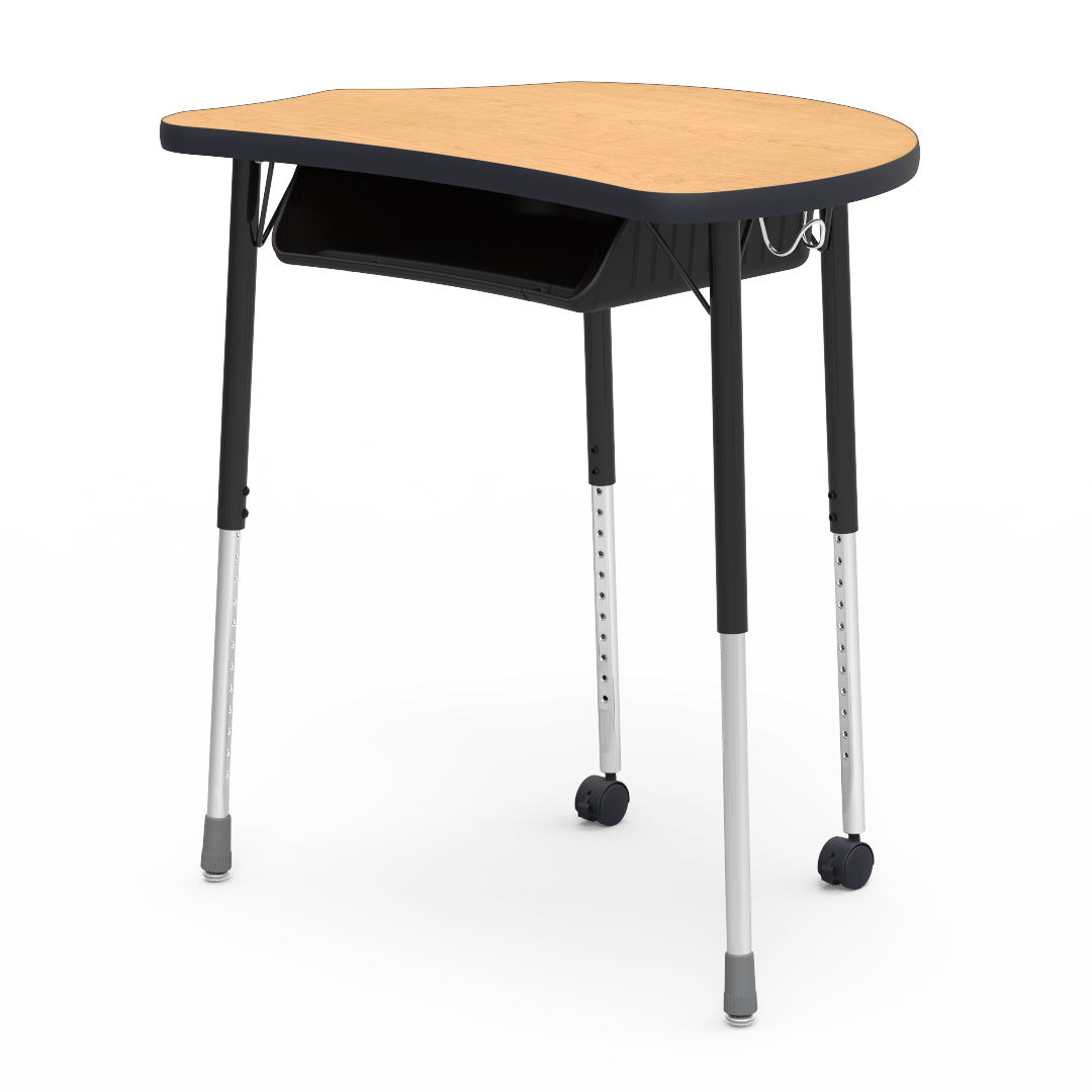 Virco Molecule Series Student Desk 24" x 32" Top with book box and ...