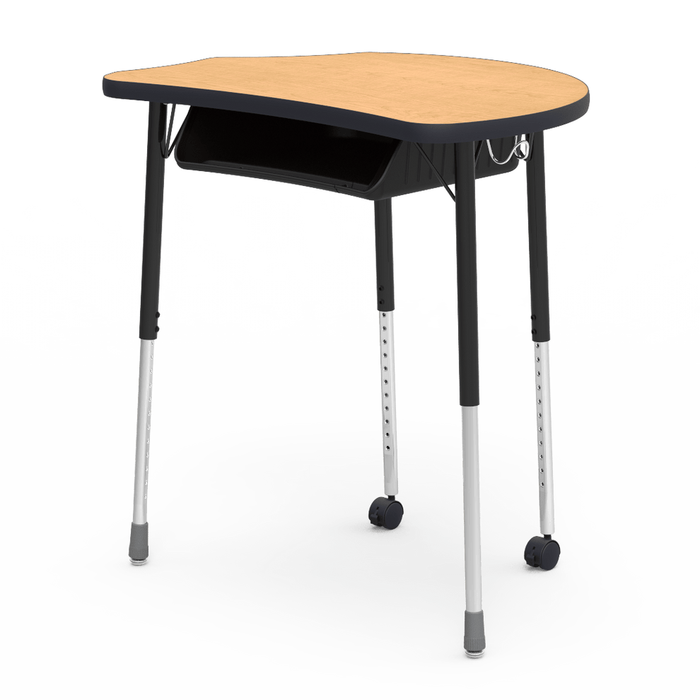 Virco Molecule Series Student Desk 24" x 32" Top with book box and ...