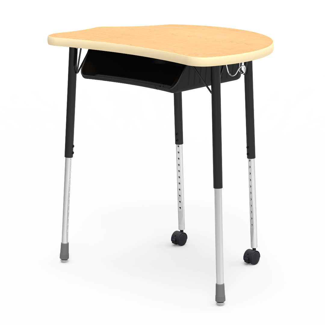 Virco Molecule Series Student Desk 24" x 32" Top with book box and ...