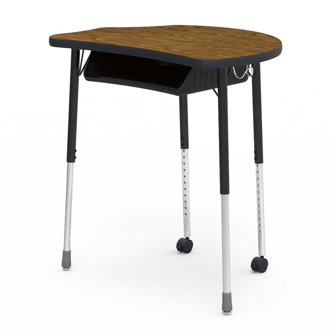Virco Molecule Series Student Desk 24" x 32" Top with book box and ...