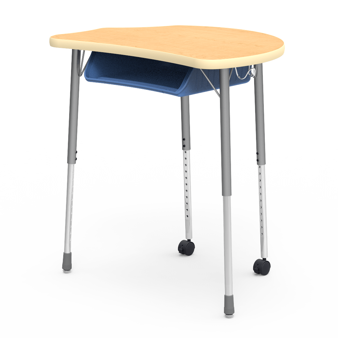Virco Molecule Series Student Desk 24" x 32" Top with book box and ...